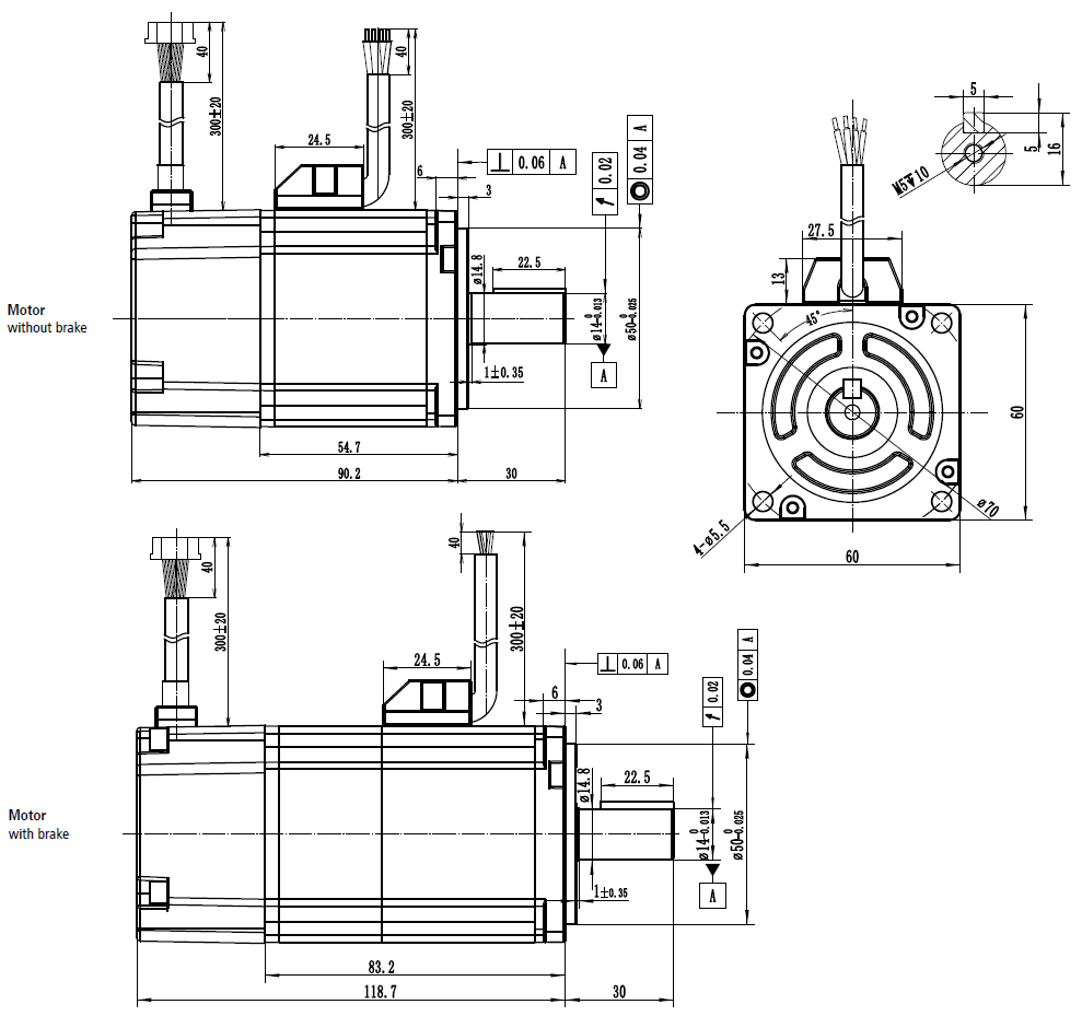 isel Germany GmbH - Free CAD models - EC-Servo motors with brushless drive EC 40 TM / EC 60 TM ...